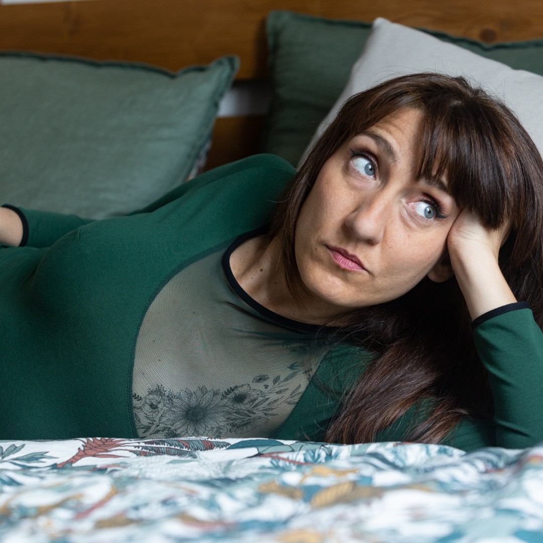 "Gabrielle" Body asymétrique en coton et tulle Vert transparent - Les ...